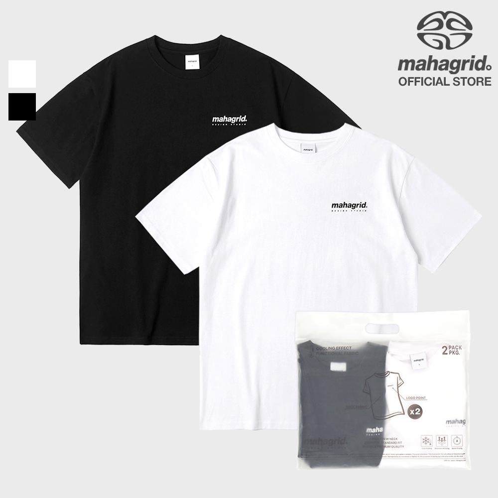 [MAHAGRID] 2 Pack Ss Tee | Shopee Philippines