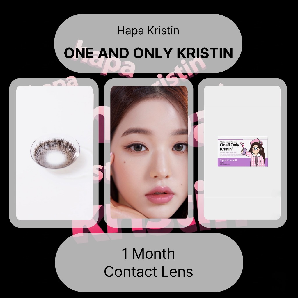 Hapa Kristin 1 Month (Gray Color)(13.0mm)(2P) | Shopee Philippines