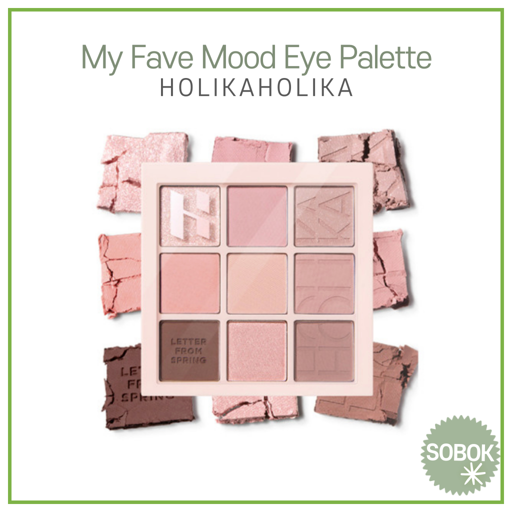 [HOLIKAHOLIKA] My Fave Mood Eye Palette 8 colors HOLIKA HOLIKA like ...