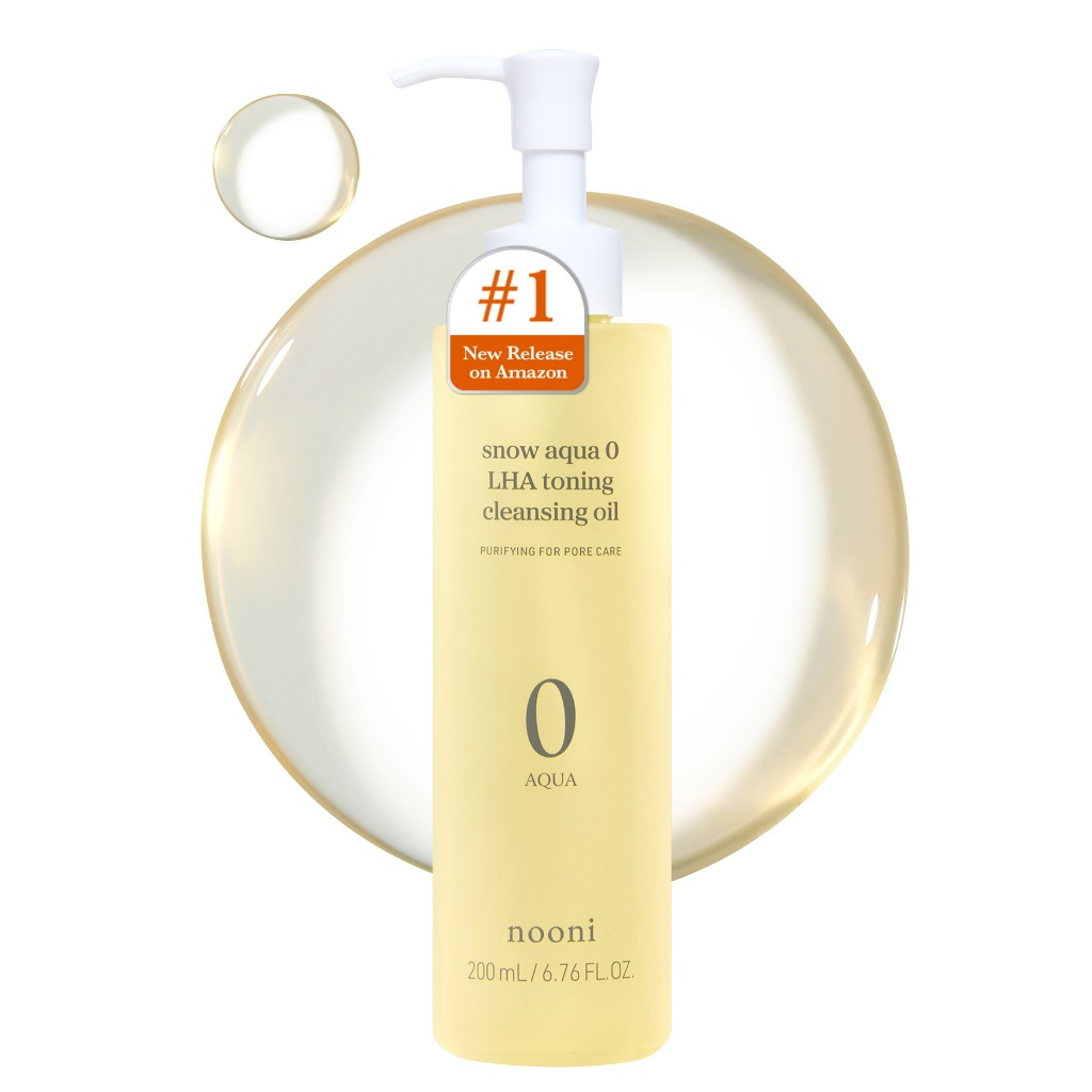 [nooni Official] Snow Aqua 0 LHA Toning Cleansing Oil | Shopee Philippines