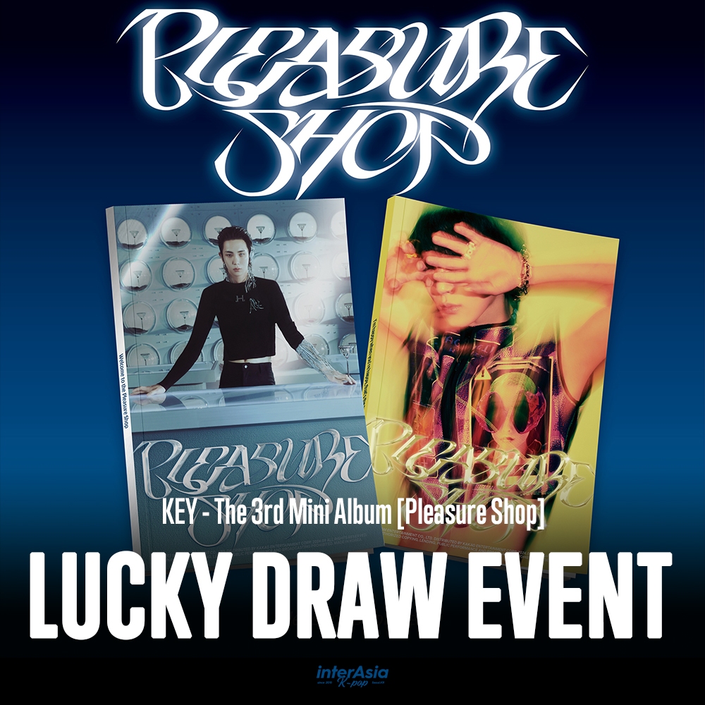 [LUCKY DRAW] KEY - 3rd Mini Album [Pleasure Shop] (Pleasure Book Ver ...