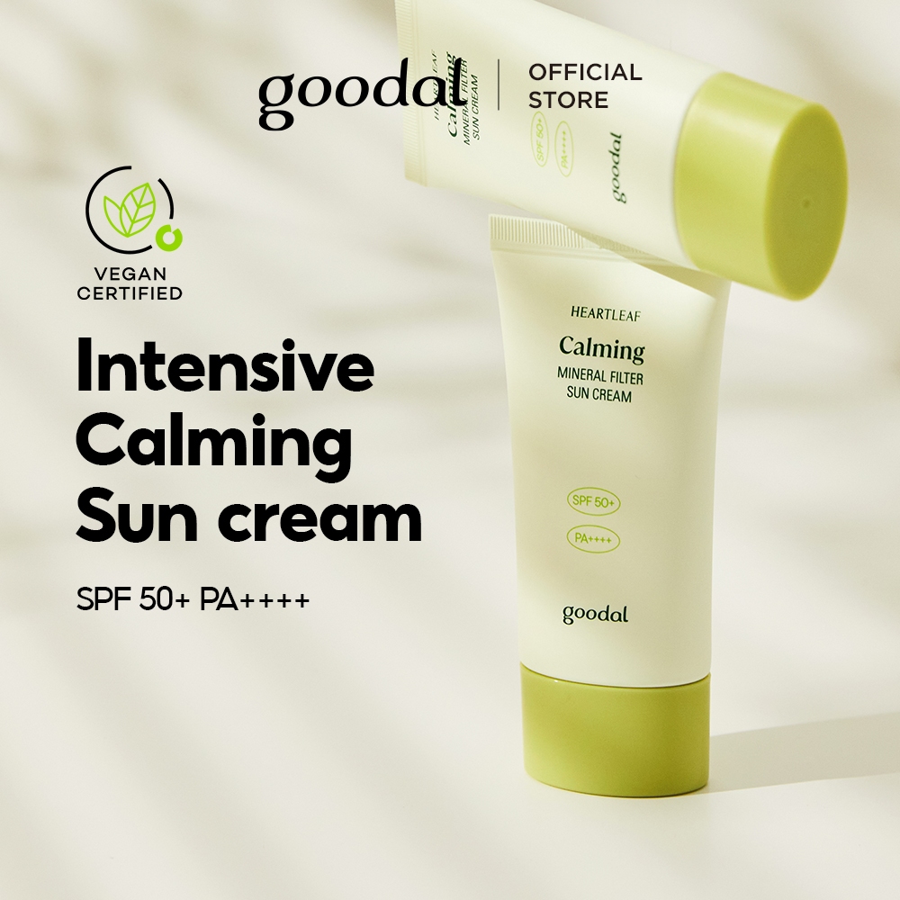 Goodal Heartleaf Calming Mineral Filter Sun Cream 50ml | Shopee Philippines