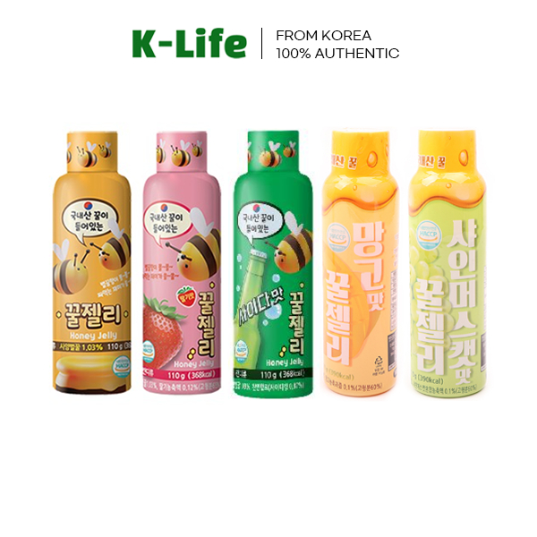 Honey Filled Jelly 110g ｜Original / Strawberry / Cider / Mango / Shine ...