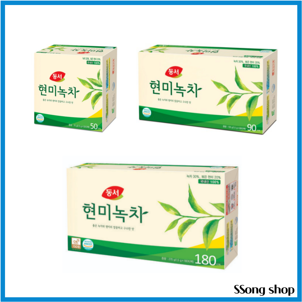 Dongseo Brown Rice Green Tea 1.5g | Shopee Philippines
