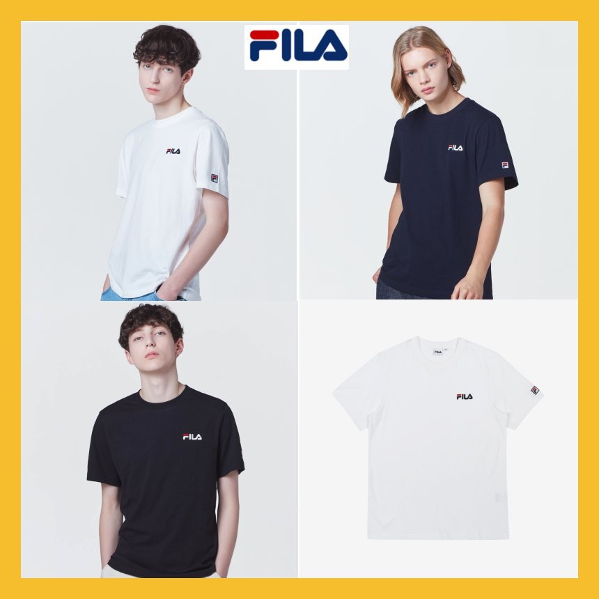 FILA Essential Small Logo Tee 3 Colors Short-Sleeves T-shirts (FILA ...