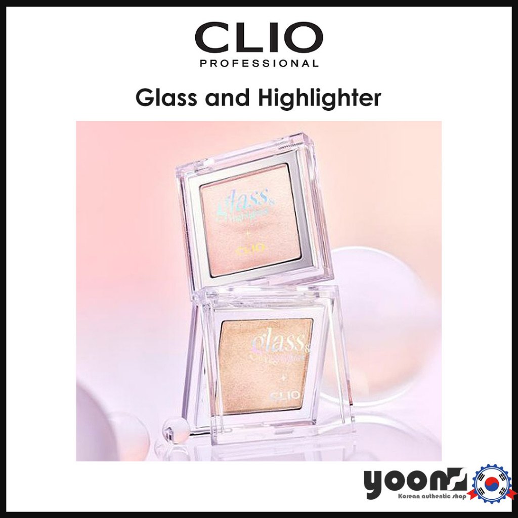 (NEW) [CLIO] Glass and Highlighter 2 Colors_From Korea | Shopee Philippines
