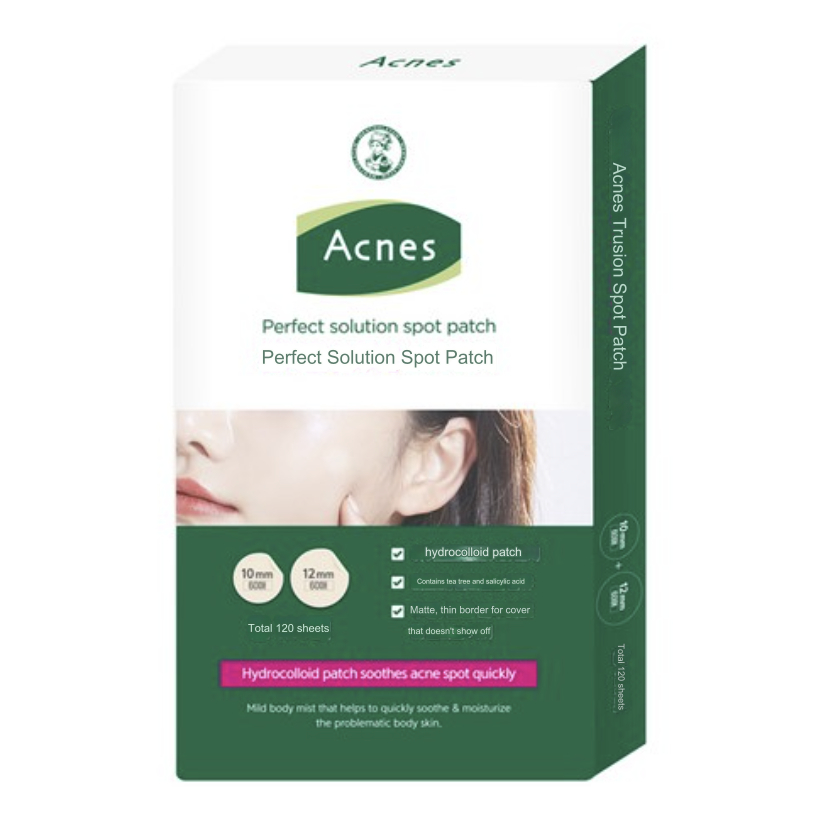 Acnes Perfect Solution Spot Patch, 120 pieces, 1 box | Shopee Philippines