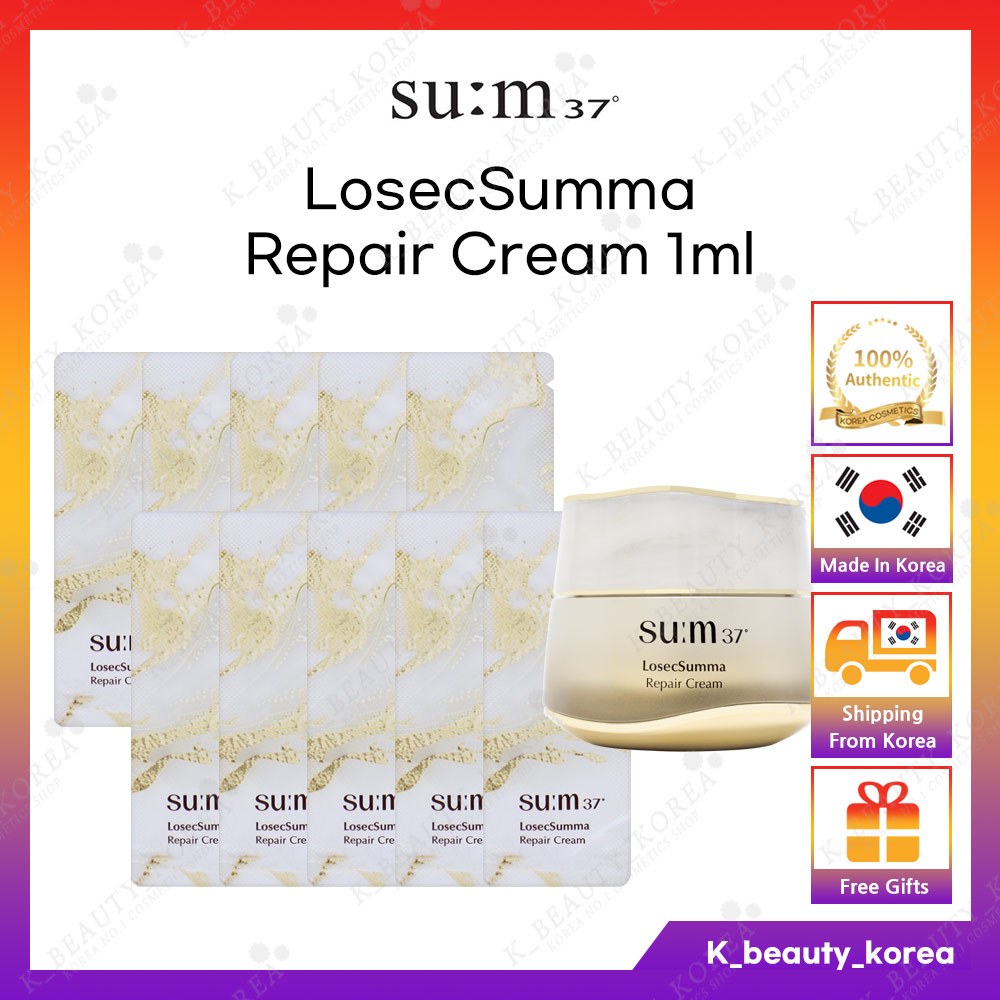 [SU:M37] SUM37 LosecSumma Repair Cream 1ml (Sample Travel Size) / Anti ...