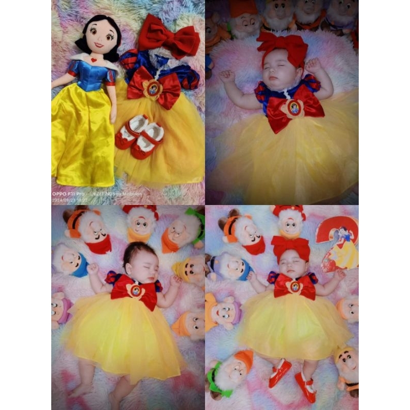 EZEFINDS Disney Princess Snow White Milestone Costume | Shopee Philippines