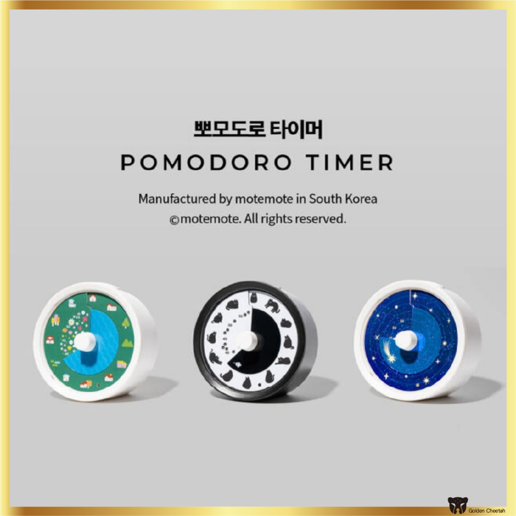 MoteMote Pomodoro Study Timer 3 Designs [Made in Korea] | Shopee ...