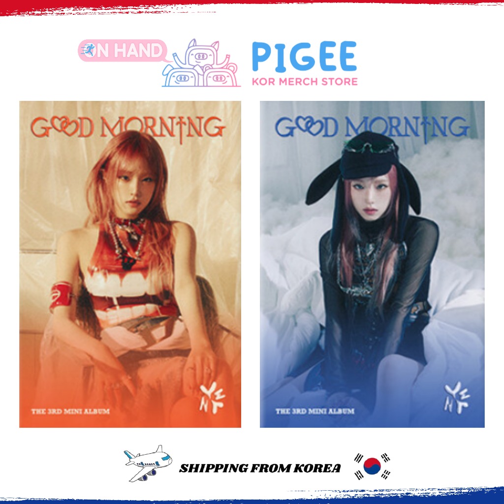YENA - [ GOOD MORNING ] 3RD MINI ALBUM (PLVE Ver.) | Shopee Philippines