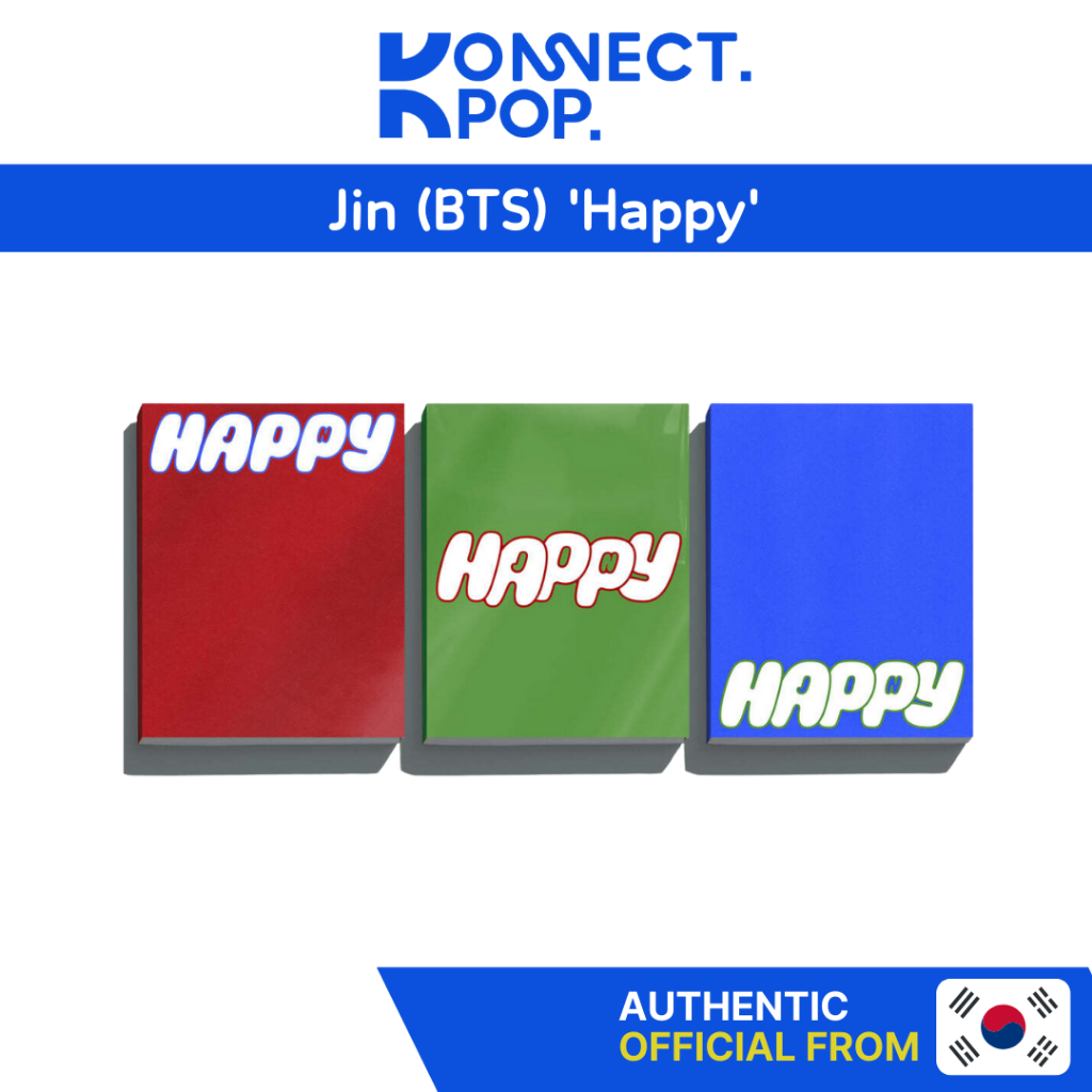 BTS JIN Solo Album [HAPPY] | Shopee Philippines