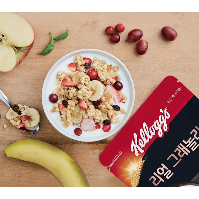 Kellogg's Real Granola Original Cereal, 400g, 1 piece | Shopee Philippines