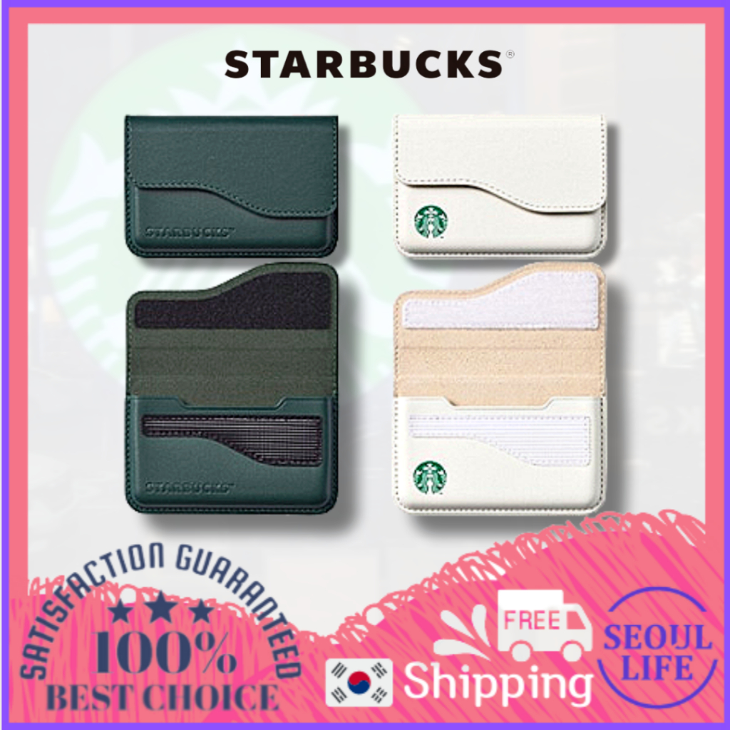 STARBUCKS KOREA Magnetic Card Wallet 2colors 25th Anniversary | Shopee ...