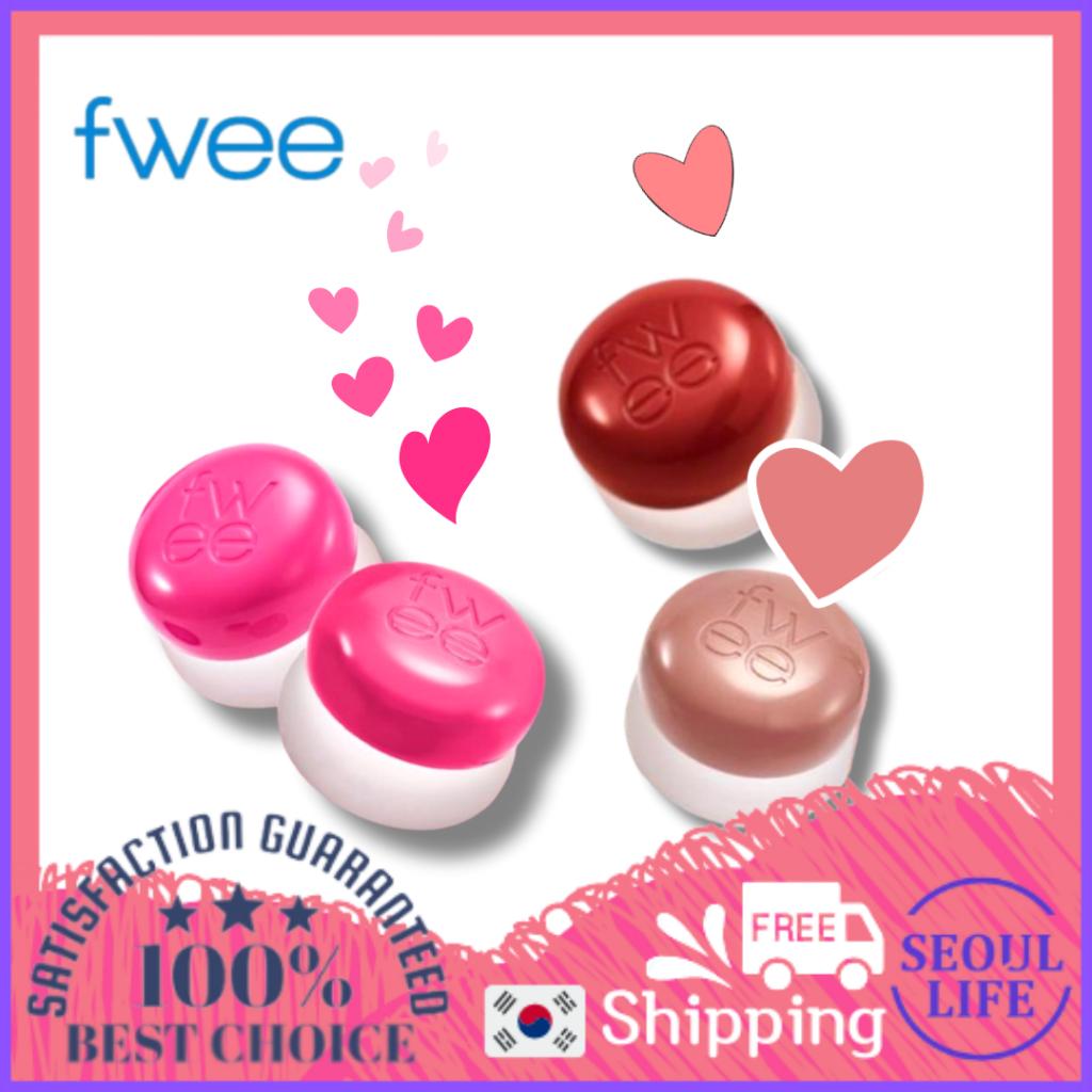 Fwee Lip & Cheek Blurry Pudding Pot 5g (30 Colors) | Shopee Philippines