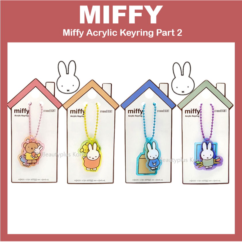 [Miffy] Miffy Acrylic Keyring Part 2 | Shopee Philippines