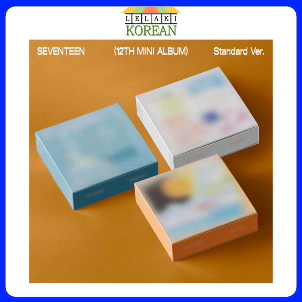 Seventeen 12th Mini Album Spill The Feels 3type Set Shopee