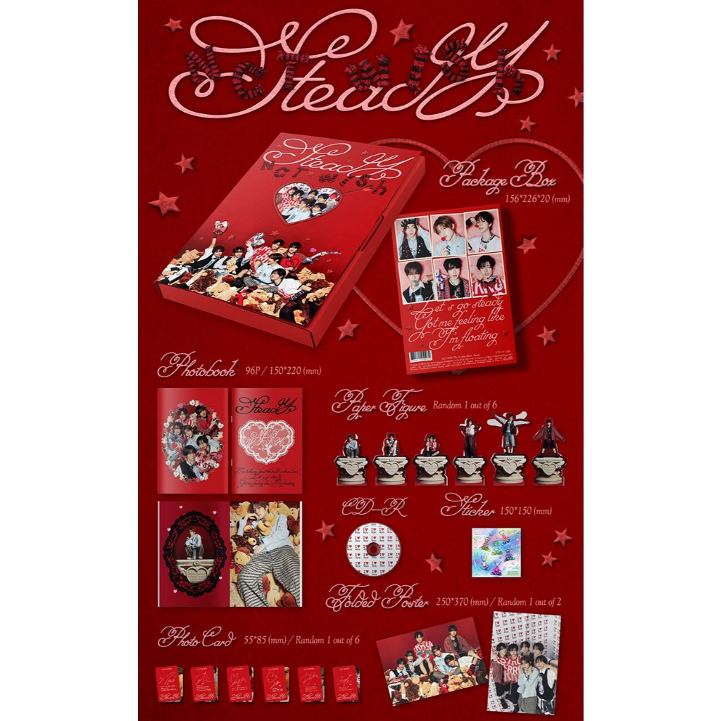 NCT WISH / 1st Mini Album : Steady (Photobook Version) | Shopee Philippines