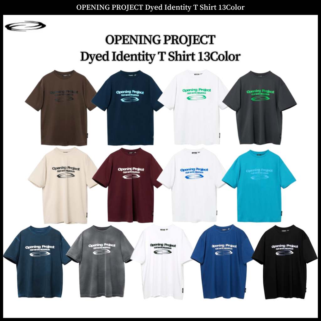 OPENING PROJECT Identity T Shirt 13Color | Shopee Philippines