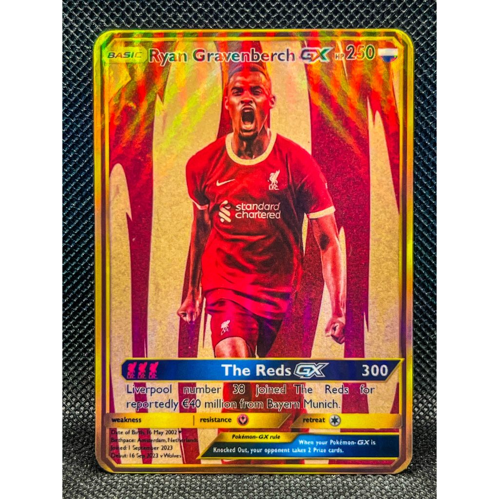 Liverpool - Ryan Gravenberch GX Pokemon Card | Shopee Philippines
