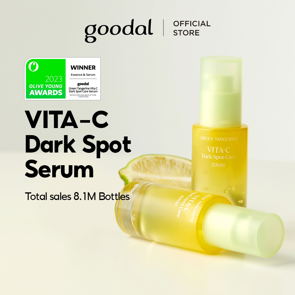 [DISNEY] Goodal Green Tangerine Vita C Dark Spot Care Serum - Vitamin C ...