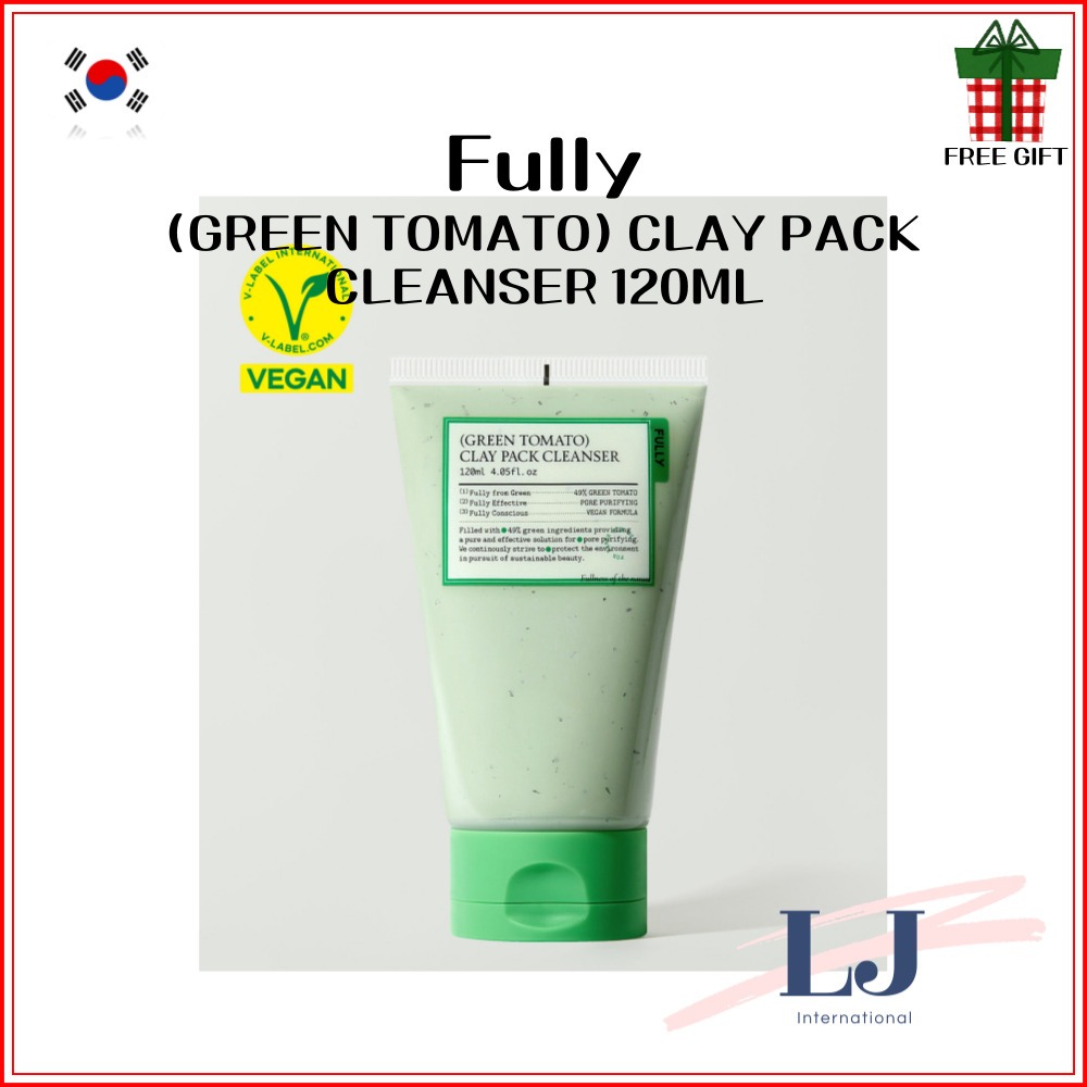 FULLY GREEN TOMATO CLAY PACK CLEANSER 120ML | Shopee Philippines