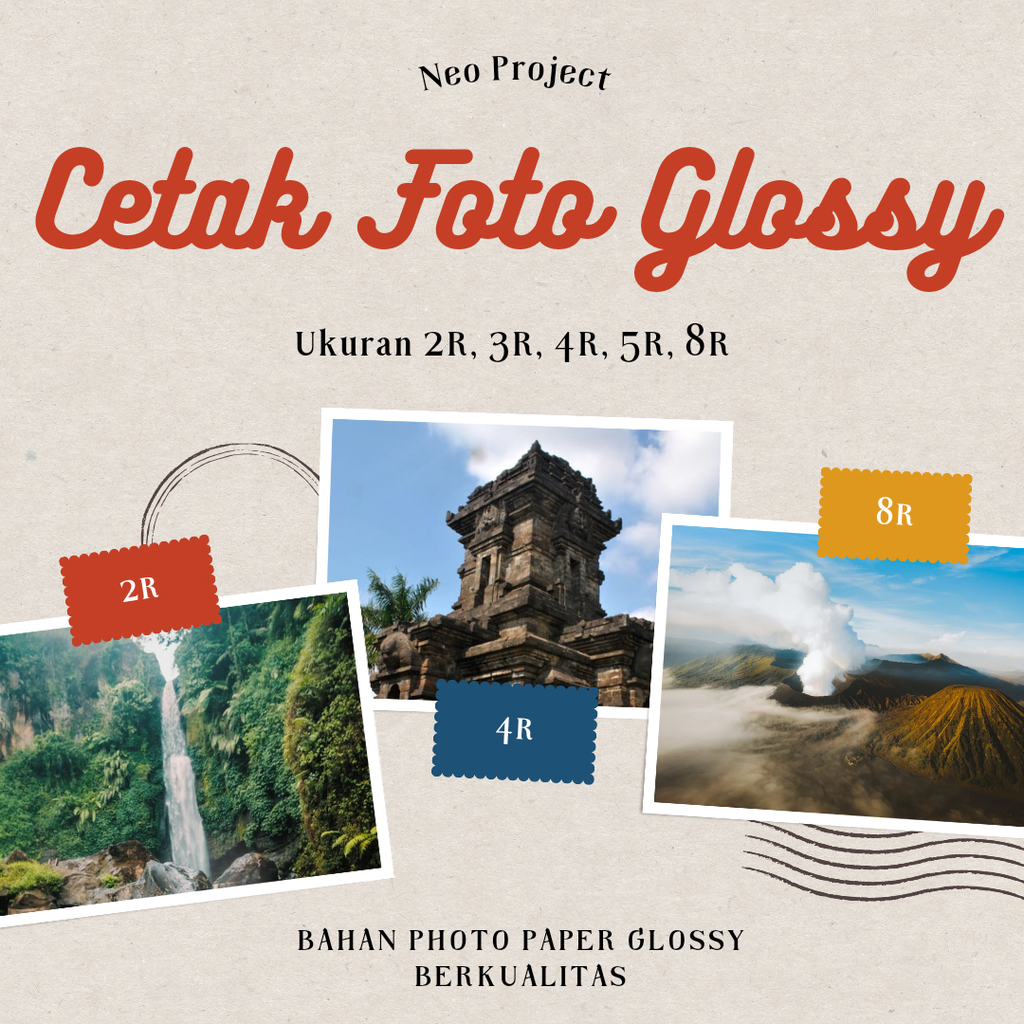 Print GLOSSY PHOTO PAPER GLOSSY PHOTO PAPER 2R, 3R, 4R, 8R Can Be ...