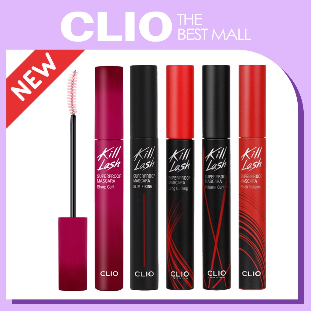 [CLIO] Kill Lash Superproof Mascara 7g Long Curling, Volume Curling ...