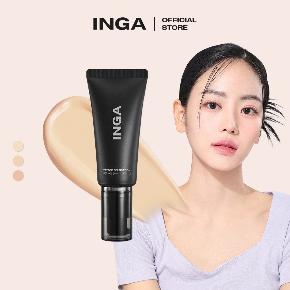 INGA Long-Lasting, High Coverage Tattoo Foundation (3 colors) | Shopee ...