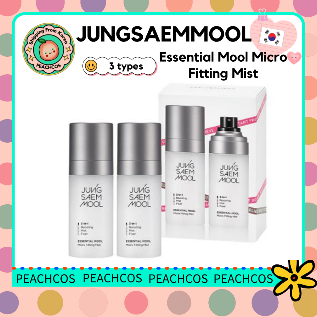 ️[JUNGSAEMMOOL] Essential Mool Micro Fitting Mist 3 types of capacity ...