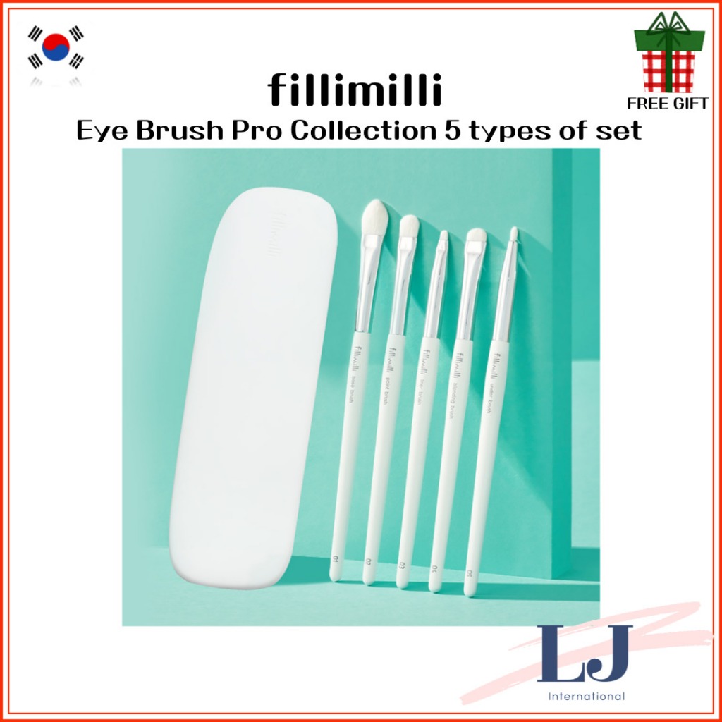 fillimilli Eye Brush Pro Collection 5 types of set | Shopee Philippines