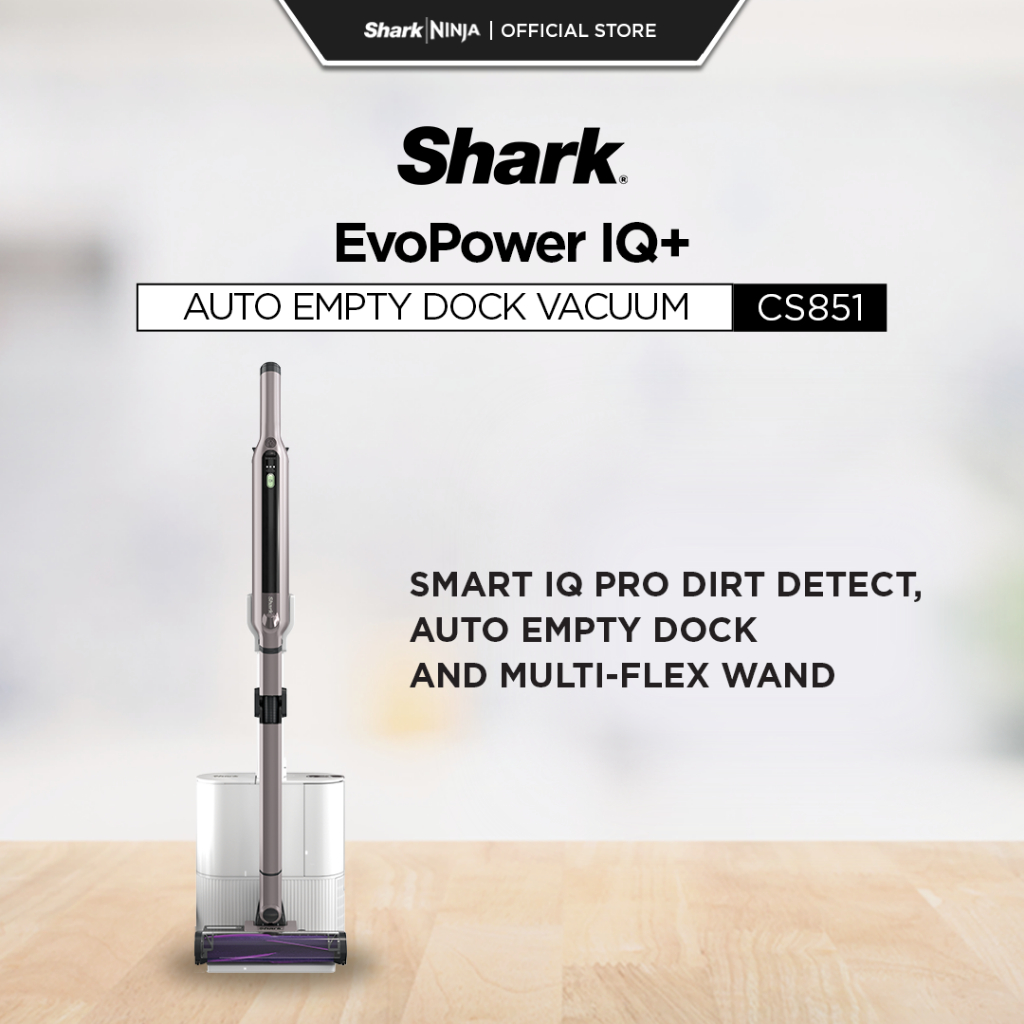Shark EvoPower System IQ and IQ+ Cordless Vacuum Cleaner, Smart iQ PRO ...