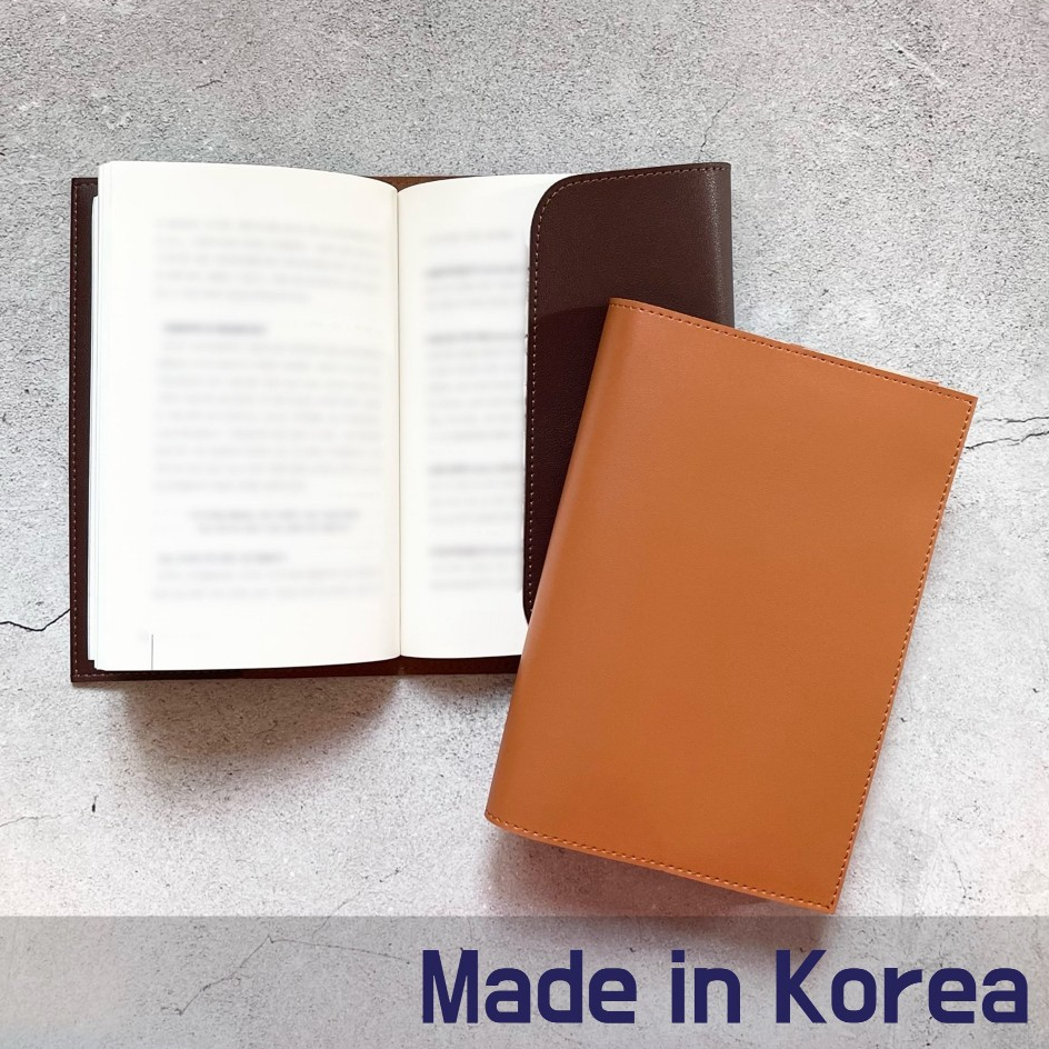 Leather Book Cover [for B6-sized Book / for A5-sized Book / for ...