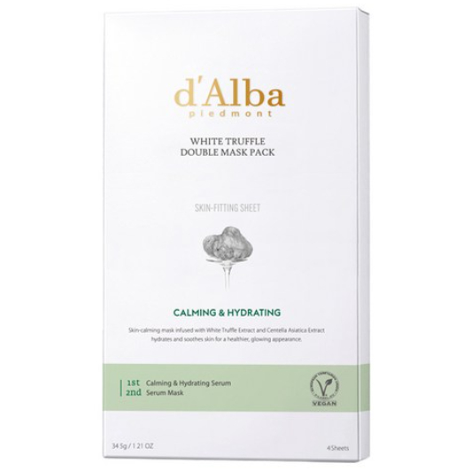 D'alba White Truffle Double Mask Pack 1,4 ea | Shopee Philippines