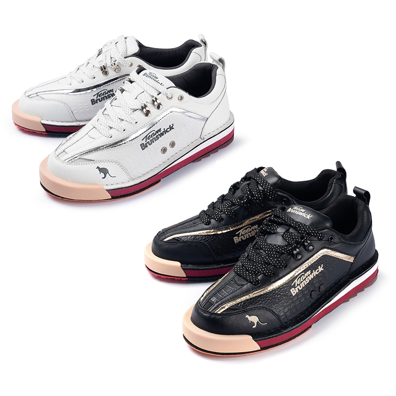 Brunswick BBS-P9 Kangaroo Leather Detachable Bowling Shoes/Right or ...