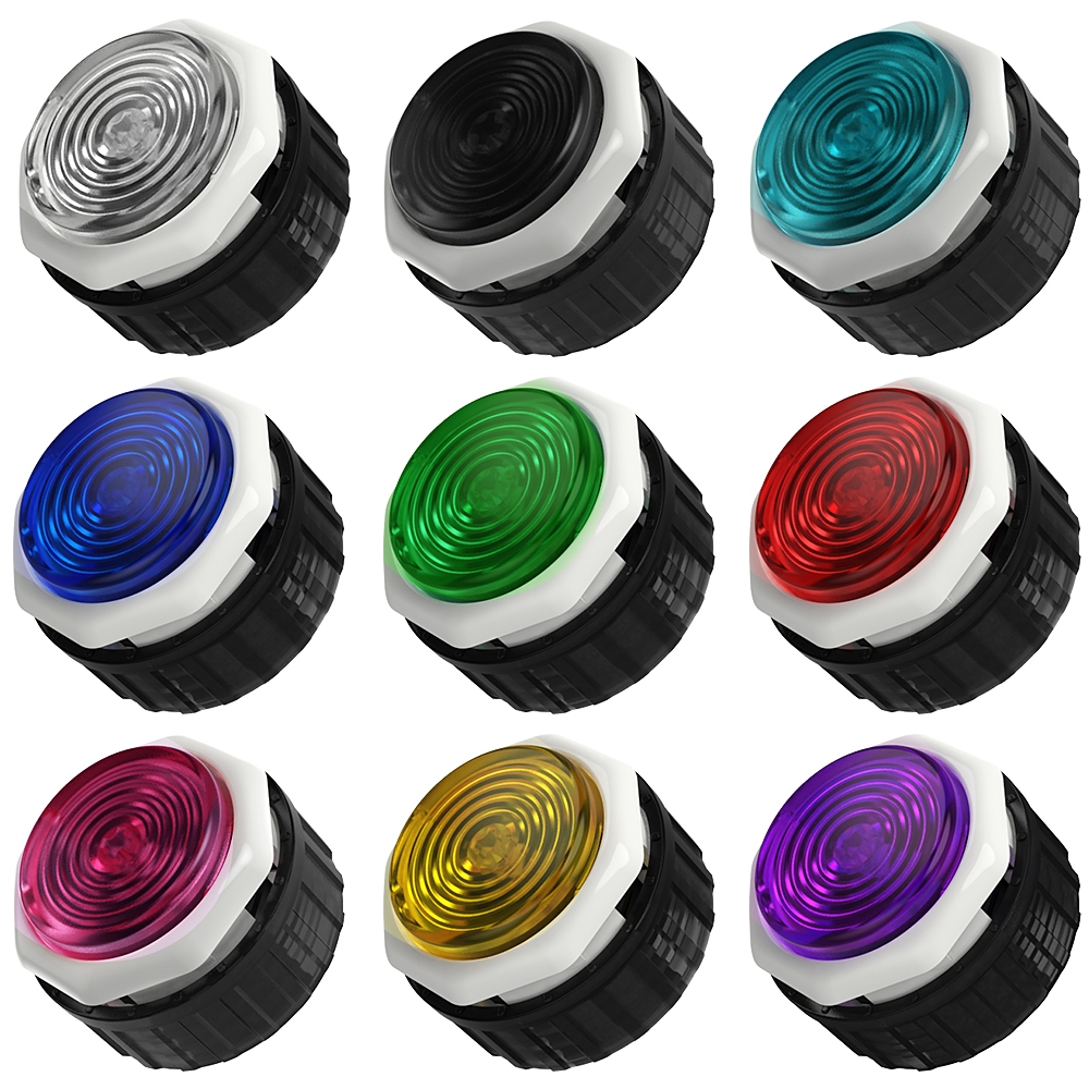 Gamerfinger Buttons HBFS-30-G3 SCREW White (30mm) | Shopee Philippines