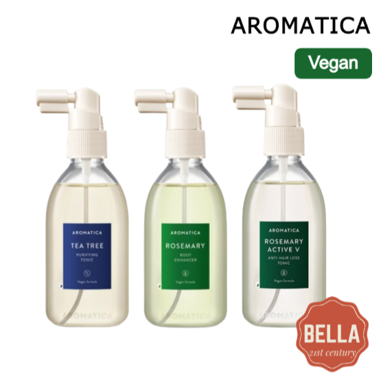 AROMATICA Hair Tonic Rosemary / Tea Tree / Active V 100ml | Shopee ...