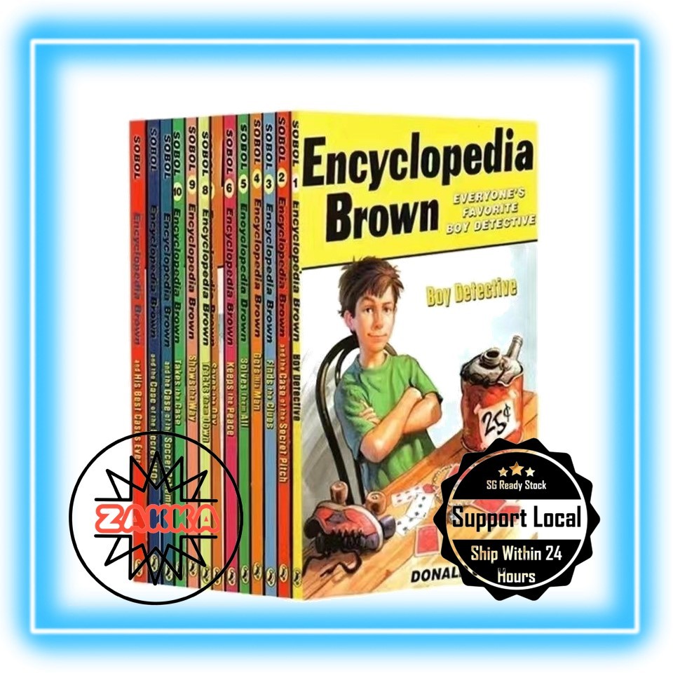 Encyclopedia Brown Set (15 Books) | Shopee Philippines