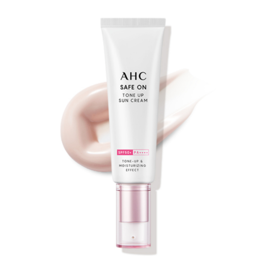 AHC Safe On Tone Up Sun Cream SPF50+ PA++++ - 50ml | Shopee Philippines