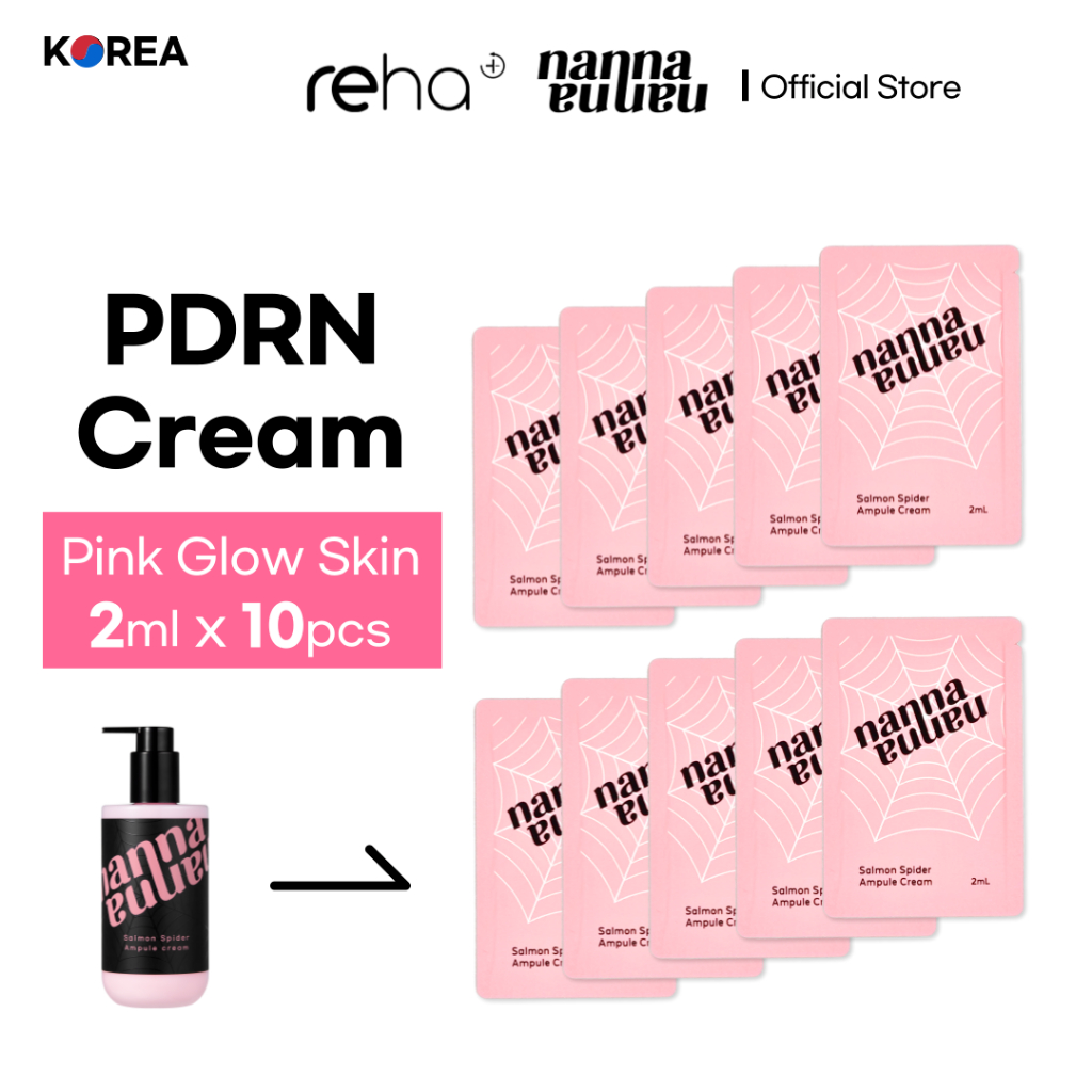 Nanna PDRN Salmon Spider Ampule Cream 2ml x 10pcs | Shopee Philippines