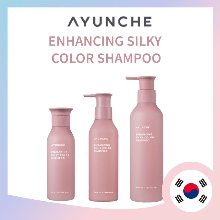 [ AYUNCHE ] Enhancing Silky Color Shampoo | No more Tangled and Split ...