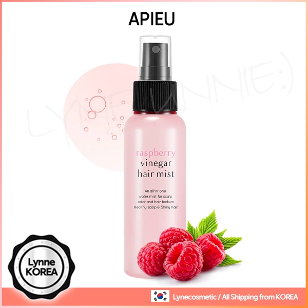 A'pieu Raspberry Vinegar Hair Mist / Hair Treatment 105ml | Shopee ...