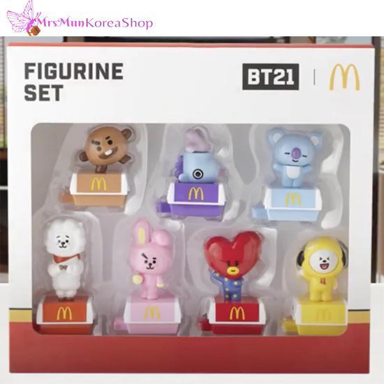 BT21 x McDonald's Figurine SET | Shopee Philippines