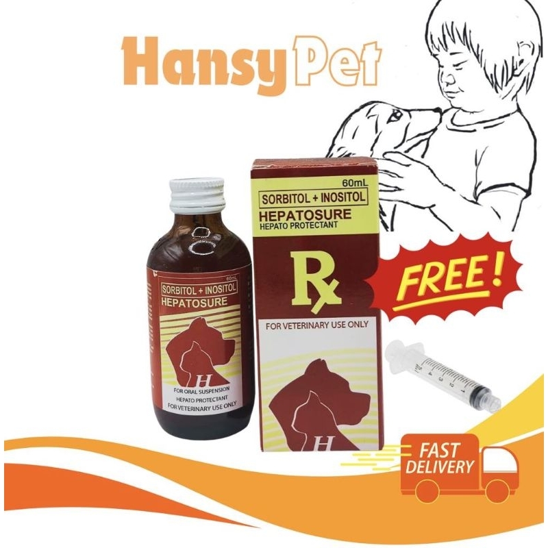Emervet Hepatosure 60ml (Liver Detox) for veterinary use only | Shopee ...