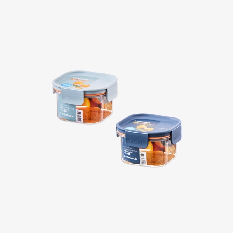 LocknLock Bisfree Modular Plus 260ml Square Stackable Food Storage ...