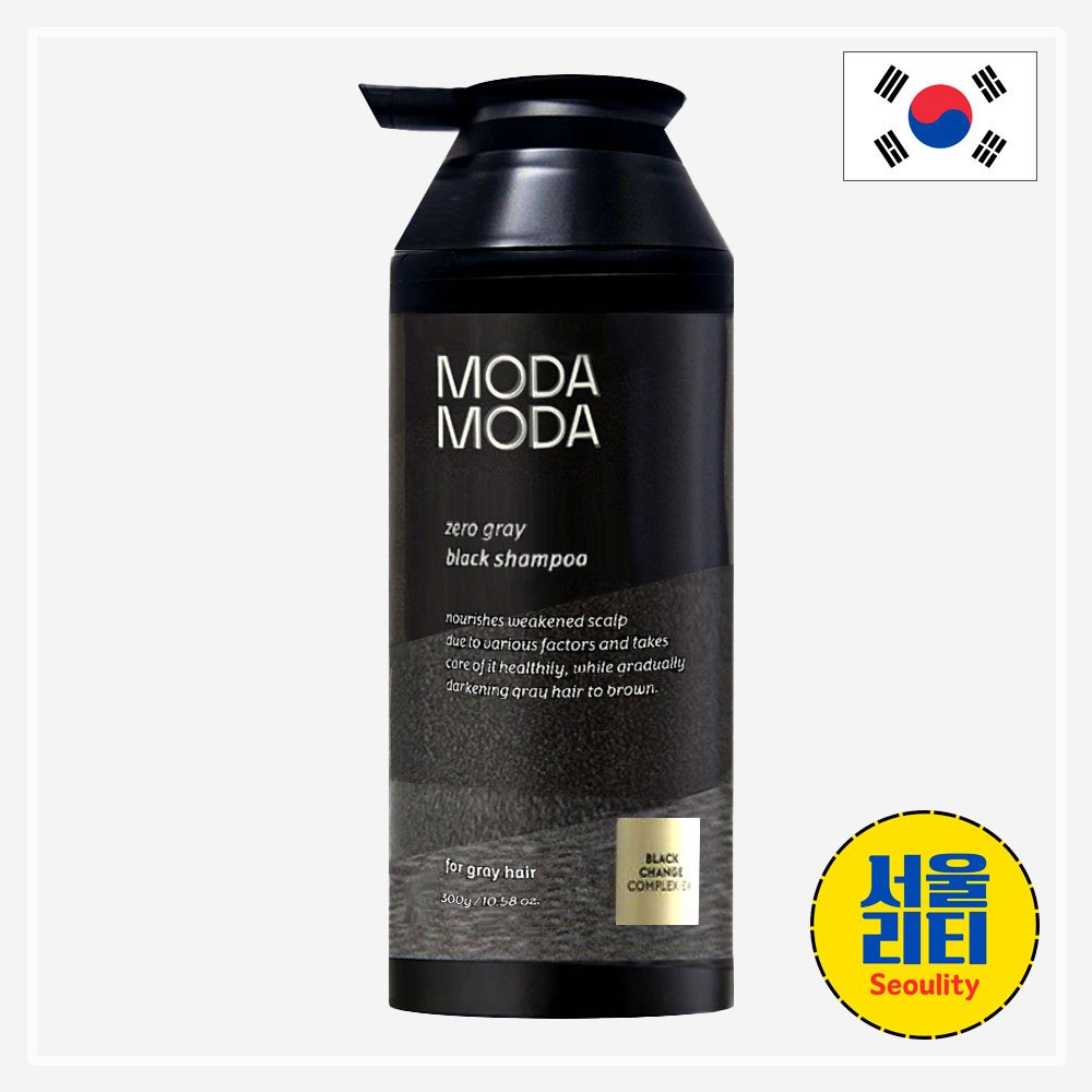 MODAMODA Zero Gray Black Shampoo 300g with FREEBIES | Shopee Philippines