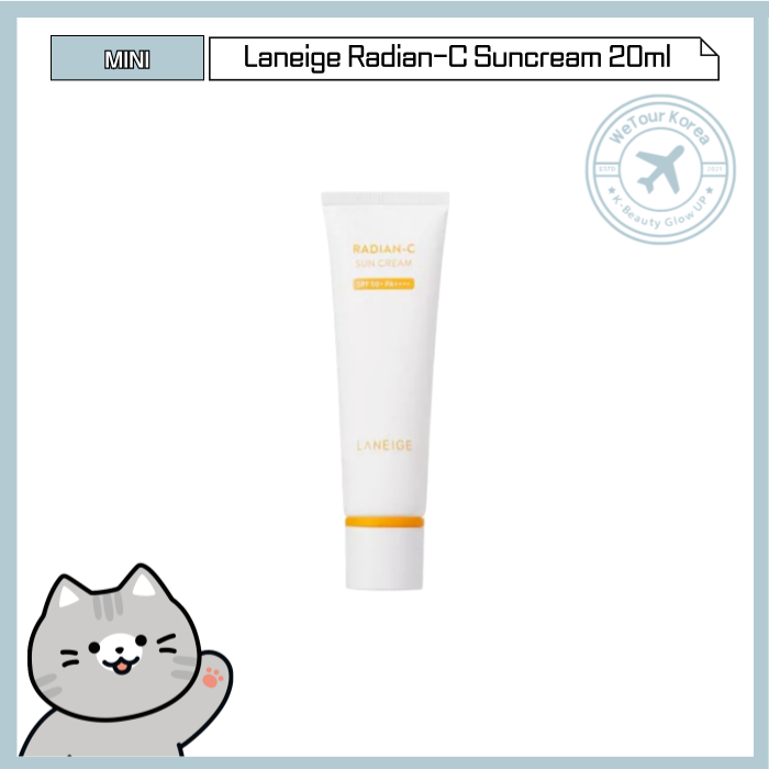[LANEIGE] radian-c suncream mini (20ml) - Your Daily Dose of Radiant ...