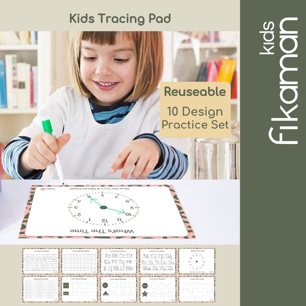 Kids Toddlers Pen Control Training Tracing Practice Sheet , Pre-Writing ...