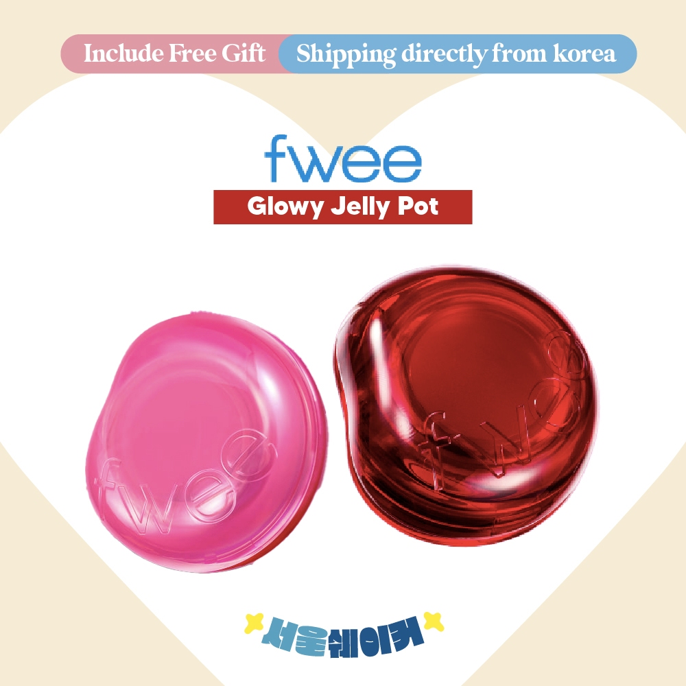 [Fwee] Lip&Cheek Głowy Jelly Pot 4g (19colors) Mini Keychain Silicone ...