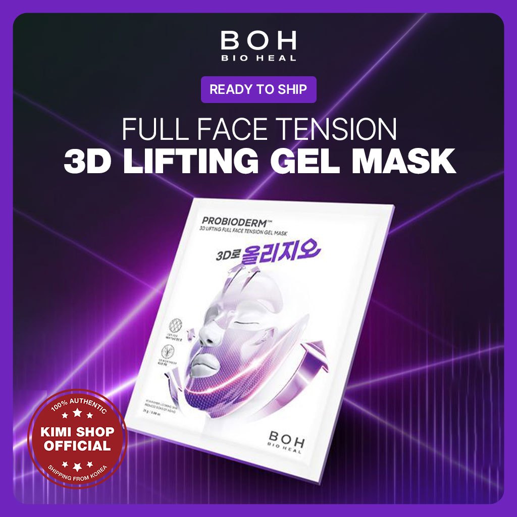 [Bio Heal Boh] Oligio Probioderm 3D Lifting Full Face Tension Gel Mask ...